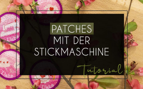 Patches mit der Stickmaschine sticken: So gelingen Aufbügler und ...